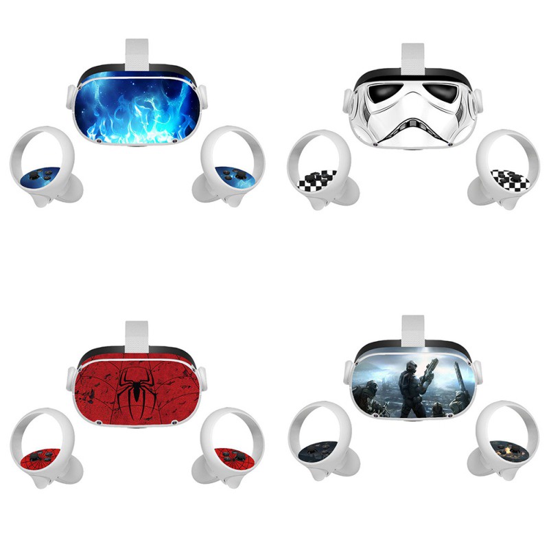 FOR Oculus Quest 2 Protection Sticker VR Mind Hand Handle PVC ...
