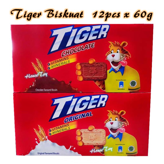 Tiger Biskuat Biscuit 12 packs | Shopee Malaysia