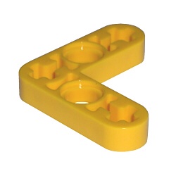LEGO PARTS (GENUINE) 32056 Technic, Liftarm, Modified Bent Thin L-Shape ...