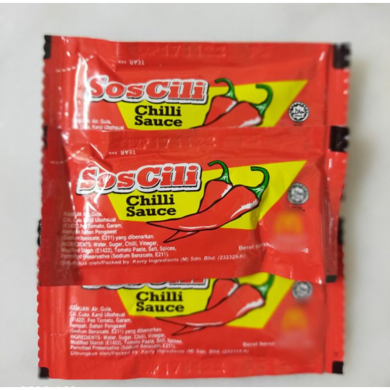 MCD SosCili/ Chilli Sauce~per pc~Ready Stock | Shopee Malaysia