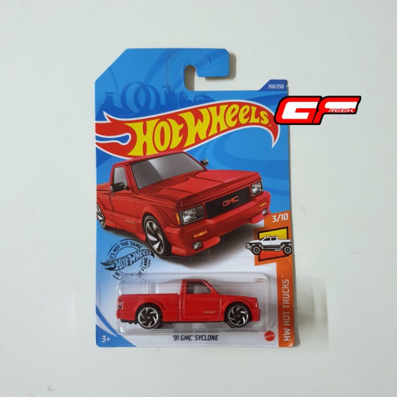 Hot Wheels HW 91 GMC Syclone Red Hotwheels | Shopee Malaysia