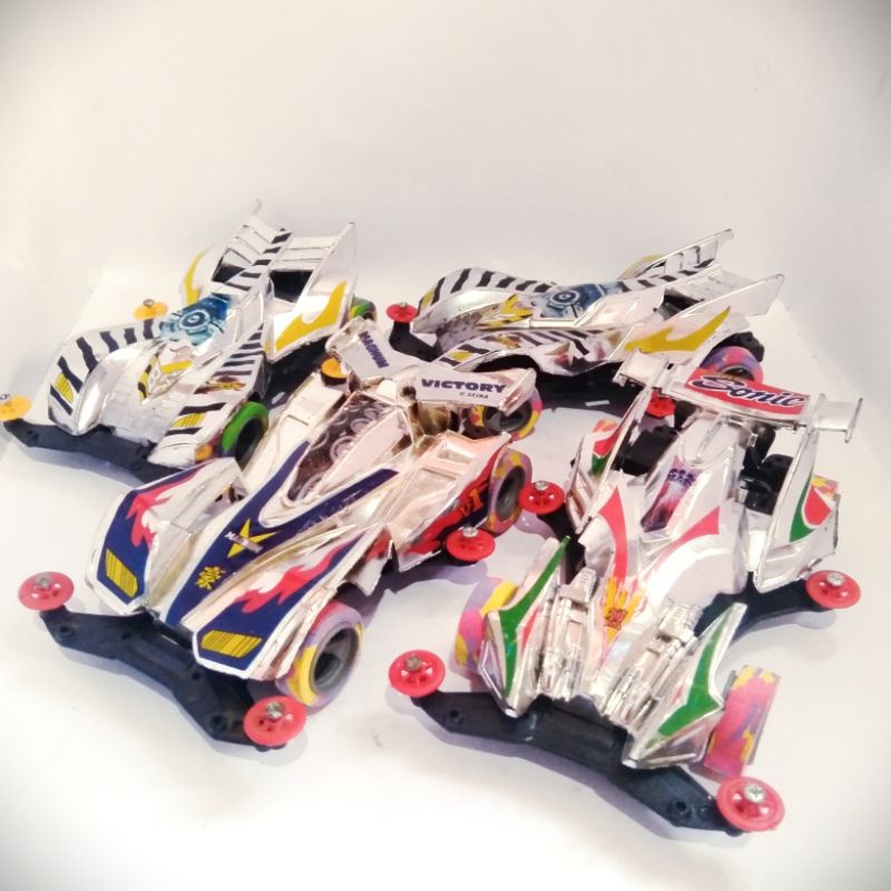 *Old Stock _ Tamiya Silver _ Toy Car Tamiya Mini 4WD _ Tamia Anak ...