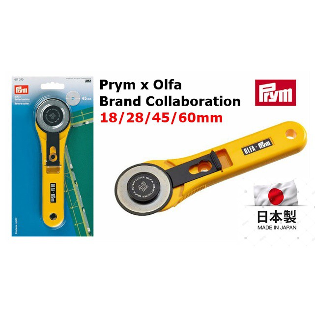Prym x Olfa Japan Rotary Cutter, Made in Japan. | Shopee Malaysia