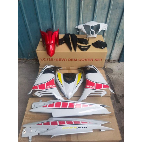 YAMAHA LC135 V2/V3/V4/V5/V6/V7 OEM COVER SET (60TH ANNIVERSARY) | Shopee Malaysia