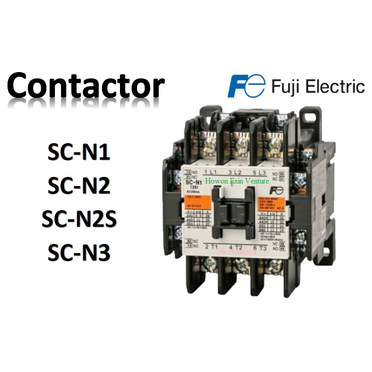 FUJI Contactor SC-N1 SC-N2 SC-N2S SC-N3 AC240V | Shopee Malaysia