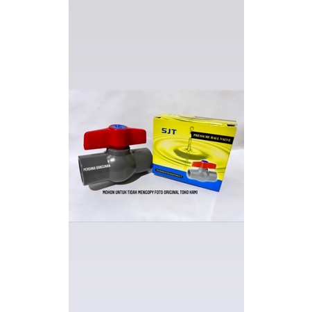 Ball VALVE PVC DRAT 1/2 INCH SJT / STOP FAUCET PVC DRAT IN 1/2 INCH SJT ...