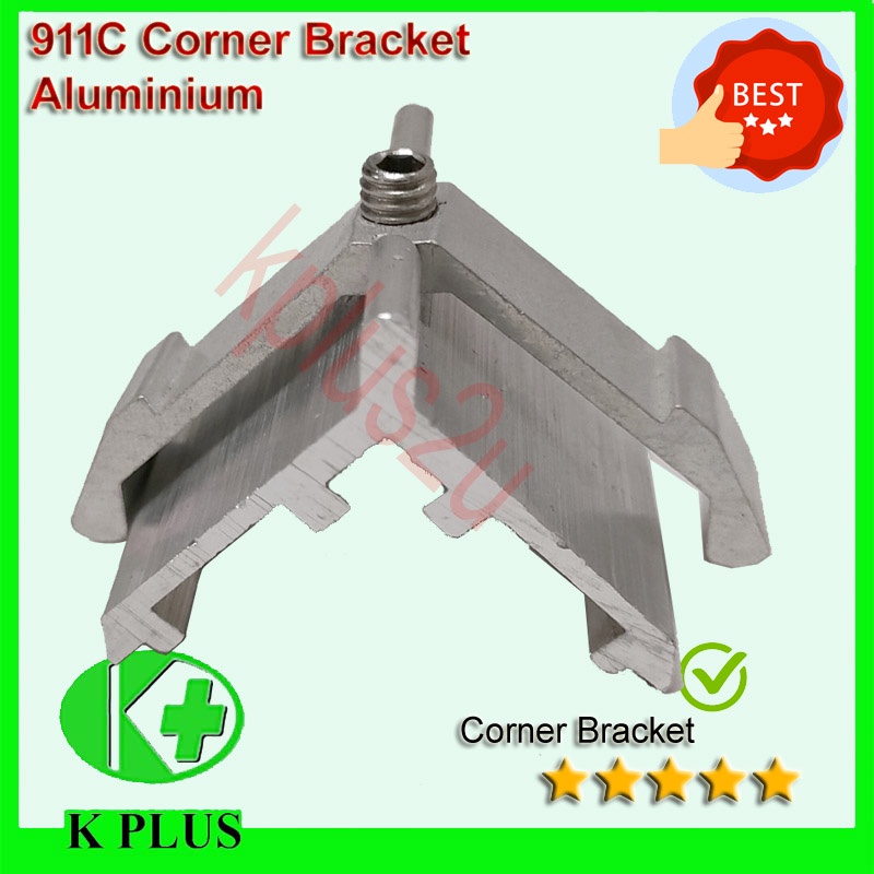 Window Corner Bracket Aluminium Conceal Corner Bracker 911C Tingkap ...