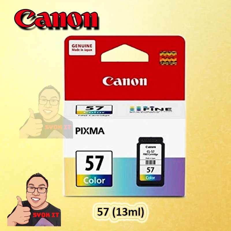 [ORIGINAL] CANON PG47 / PG 47/ PG-47 BLACK / CL57 / CL-57 / CL 57 COLOR ...