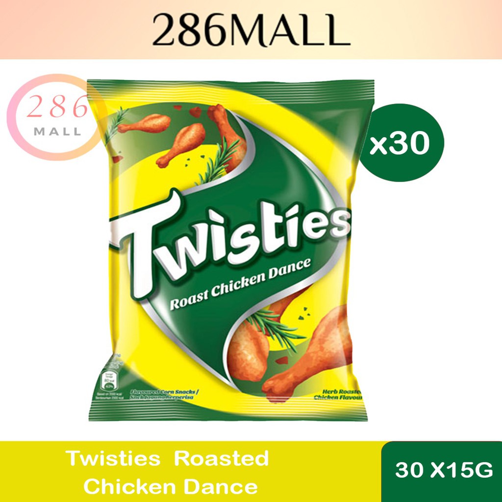 Twisties 30 Packs X 15G Flavored Cherry Tomato /Chicken Dance/Cheddar ...