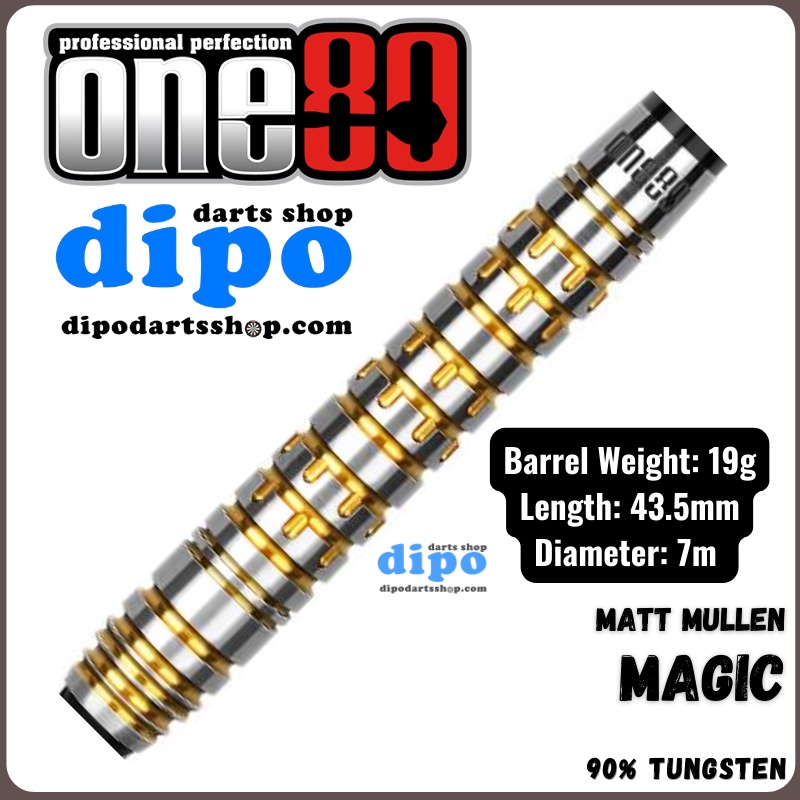 ONE80 Soft Darts - MAGIC (Matt Mullen Player Model) | Shopee Malaysia