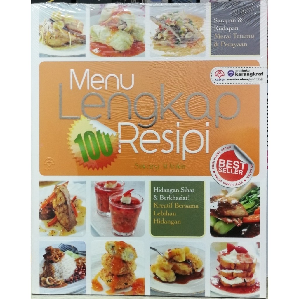Buku Resipi: Menu Lengkap 100 Resipi - NEW (UTUSAN) | Shopee Malaysia