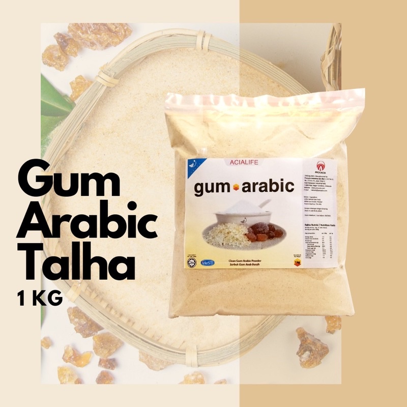 Gum Arabic Powder - Talha 1kg | Shopee Malaysia
