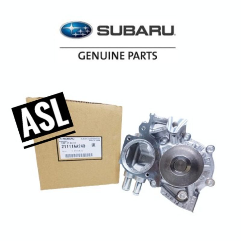 21111AA240 Genuine Subaru Water Pump Forester Impreza WRX STI | Shopee ...