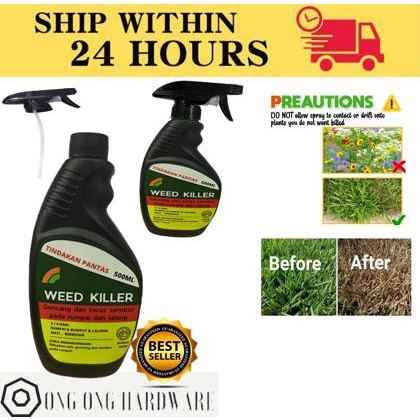 Weed Killer Spray (Racun Rumput Lalang/Ubat rumput/Racun Rumput Rampai ...