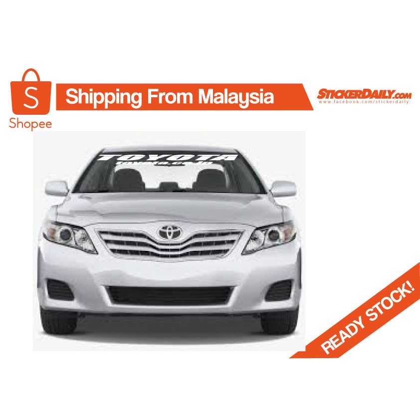 Toyota Windscreen Sticker | Shopee Malaysia
