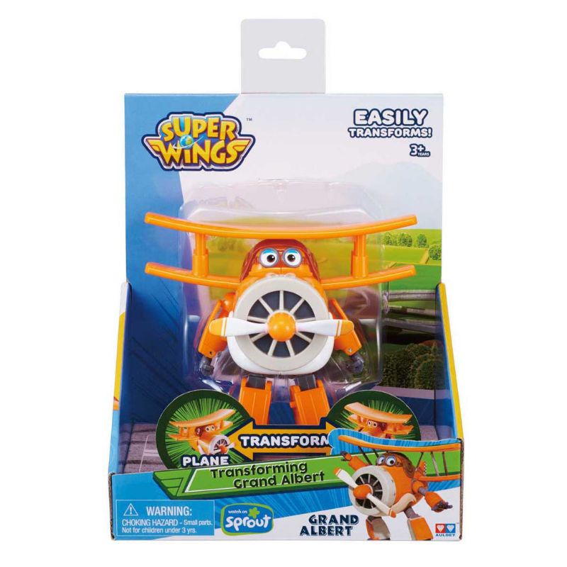 Super Wings Transforming Grand Albert Figure Original | Shopee Malaysia