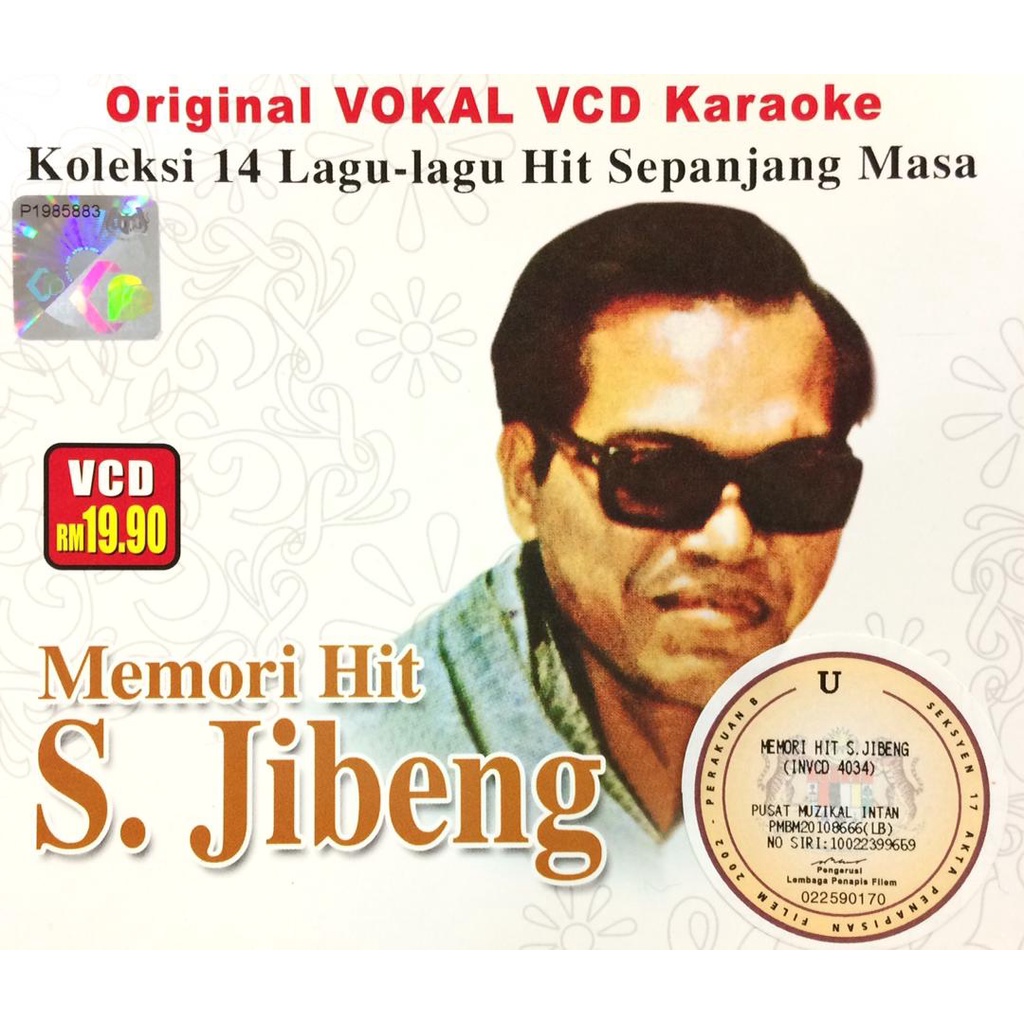 S.JIBENG-Memori Hit (MTV KARAOKE VCD) | Shopee Malaysia
