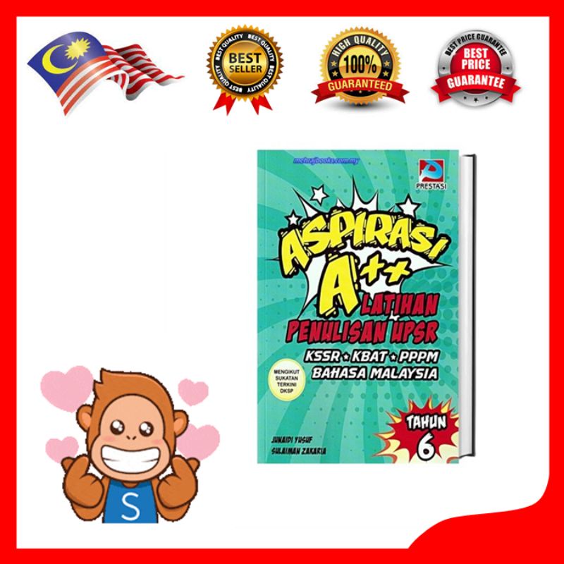 🔥HOT BM🔥Aspirasi A++: Latihan Penulisan UPSR Tahun 6 | Shopee Malaysia