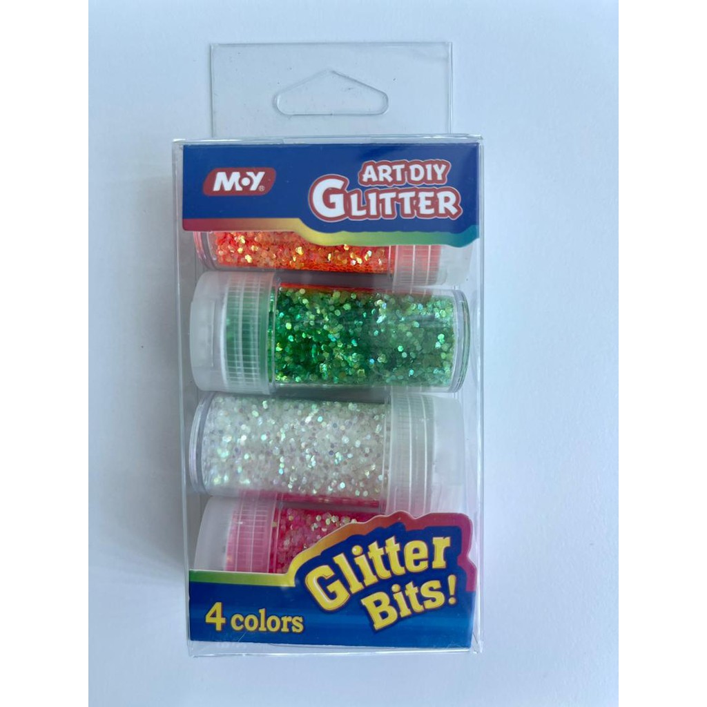 MY DIY ART Glitter Bits / 4 colours | Shopee Malaysia