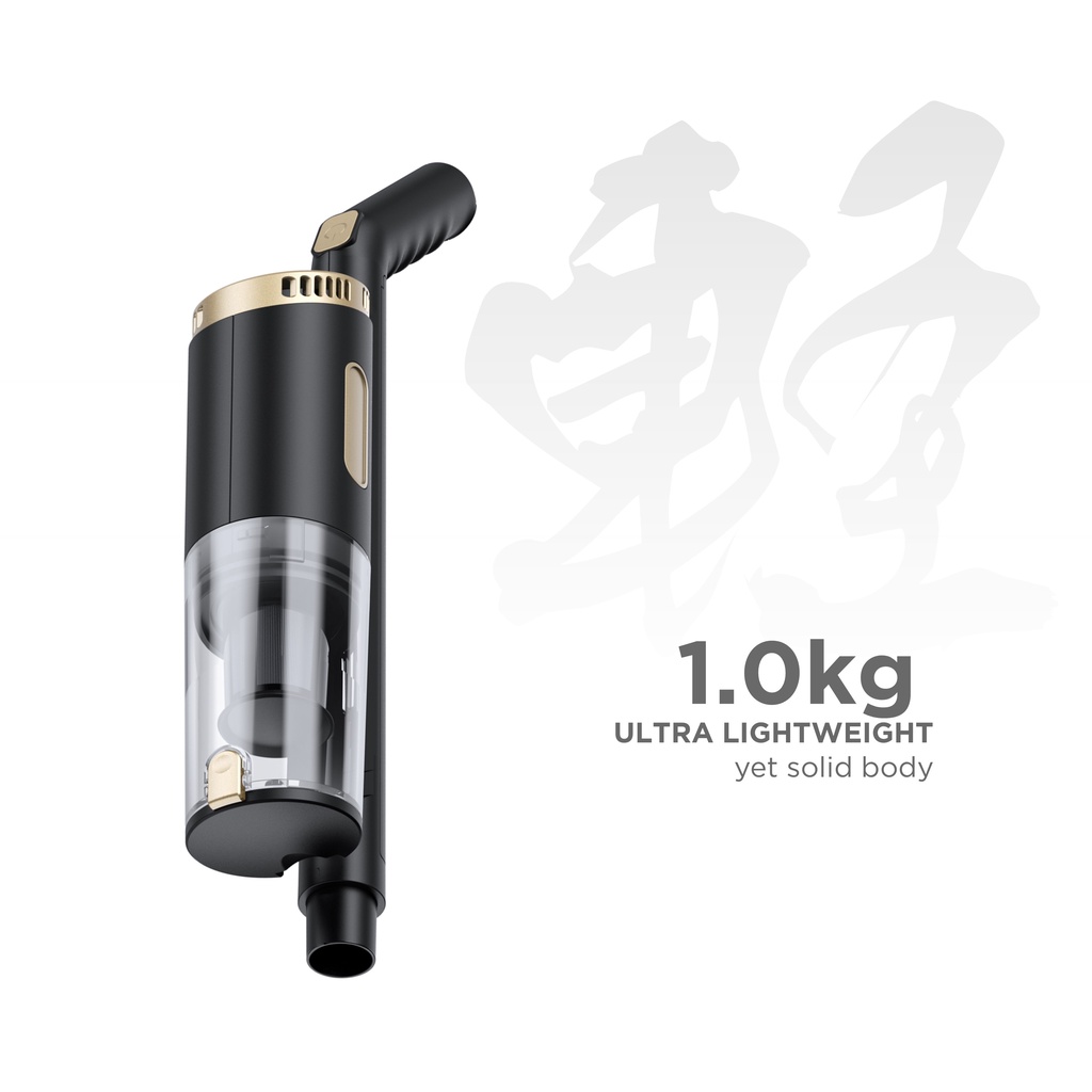 Tenka Ryohin Vacuum Cleaner Kihon K3 Handheld (19500PA) | Shopee Malaysia