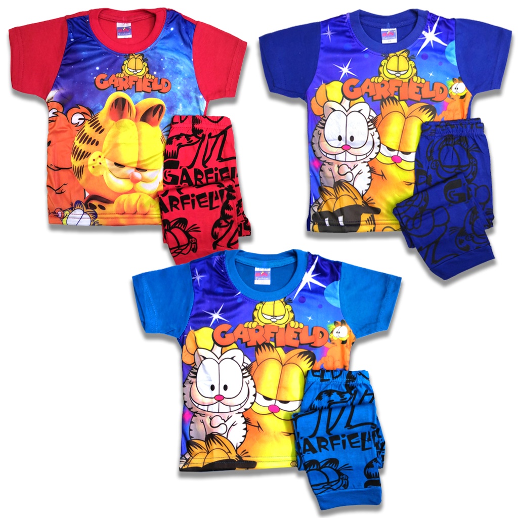 Hot Sale Kids JERSEY Pajamas Part 4 - Random Color. (2-6Y) Kids Pyjamas ...