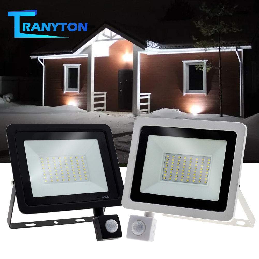 LED Flood Light PIR Motion Sensor LED Spotlight 240v 10w 20w 30w 50w 100w IP66 Waterproof ...