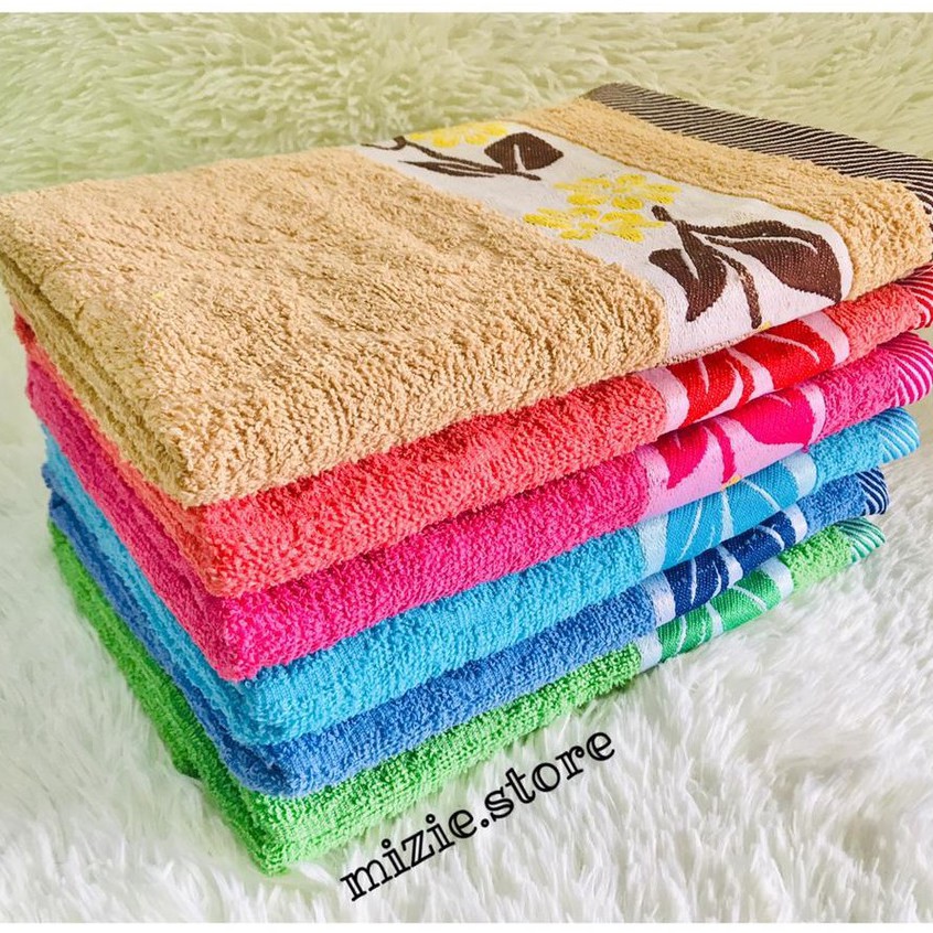 Tuala tebal/towel/kain tuala/bath towel/tuala mandi serap air | Shopee ...
