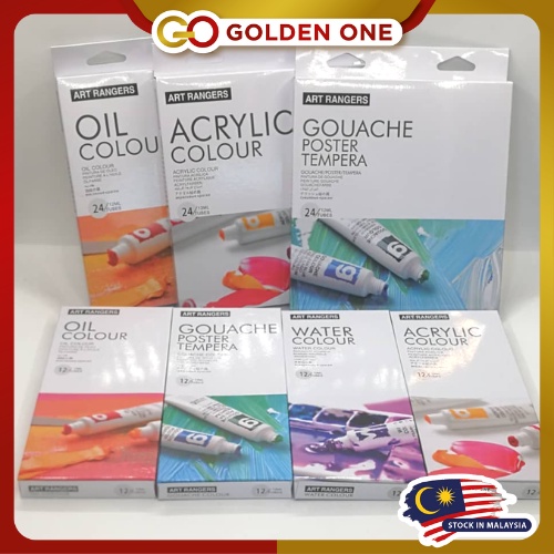 Art Rangers Oil colour /Acrylic Colour /Gouache Poster Tempera Colour ...