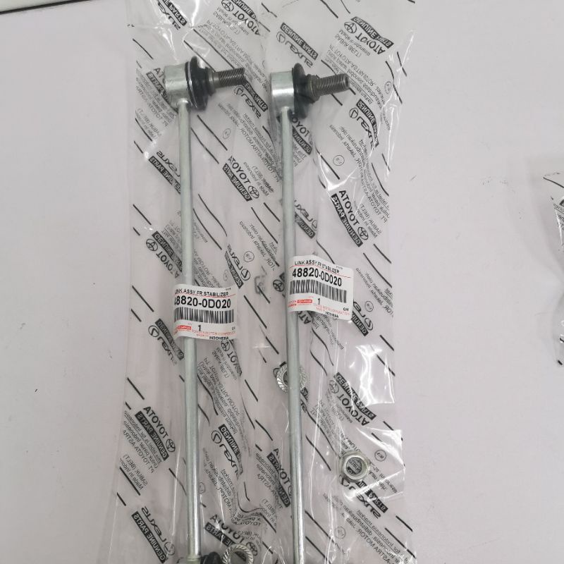 (1PAIR+BUSH)Toyota Vios NCP93 Stabilizer Link /Absorber Link With Bar ...