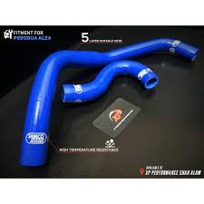 SILICONE RADIATOR HOSE PERODUA ALZA 1.5 SAMCO BLUE (2PCS) | Shopee Malaysia