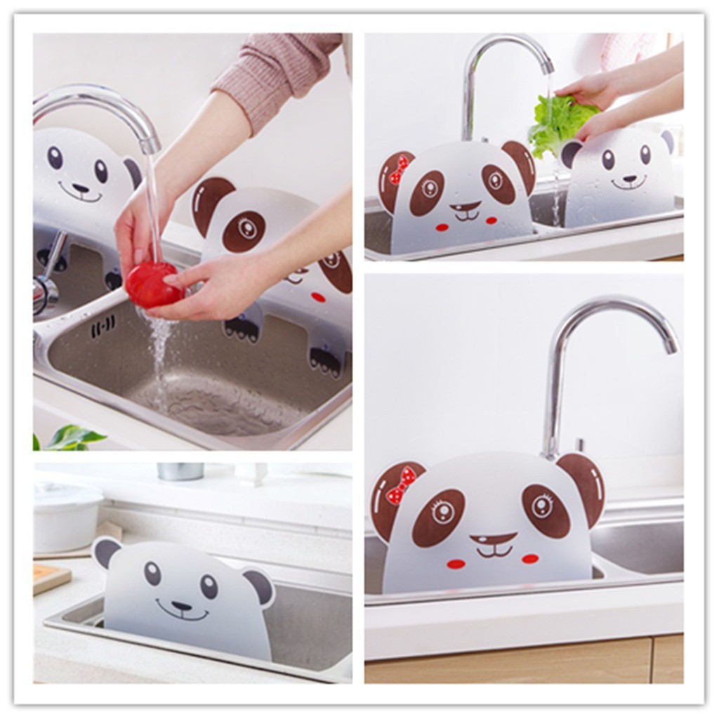 Kitchen Wash Sink Baffle Prevent Water Splash Guard Board Wash Basin ...