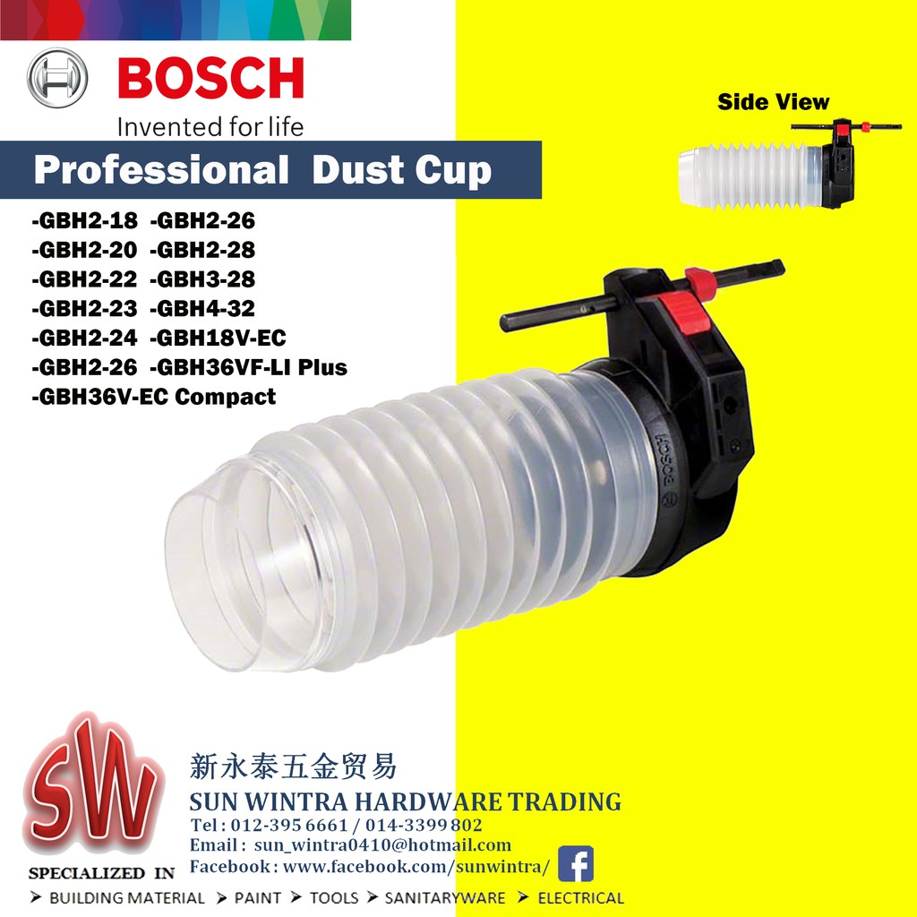 BOSCH PROFESSIONAL DUST CUP | Shopee Malaysia
