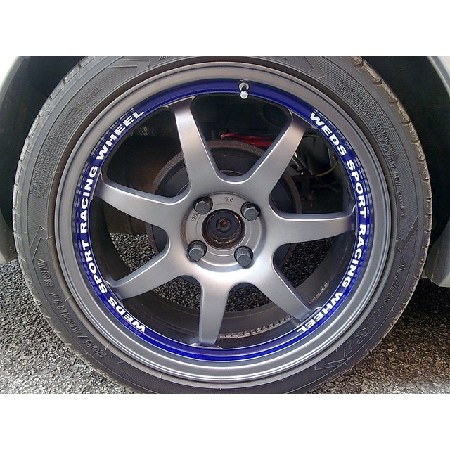 Sticker Rim WedsSport SA-90 SA90 Cutting Ori JAPAN | Shopee Malaysia