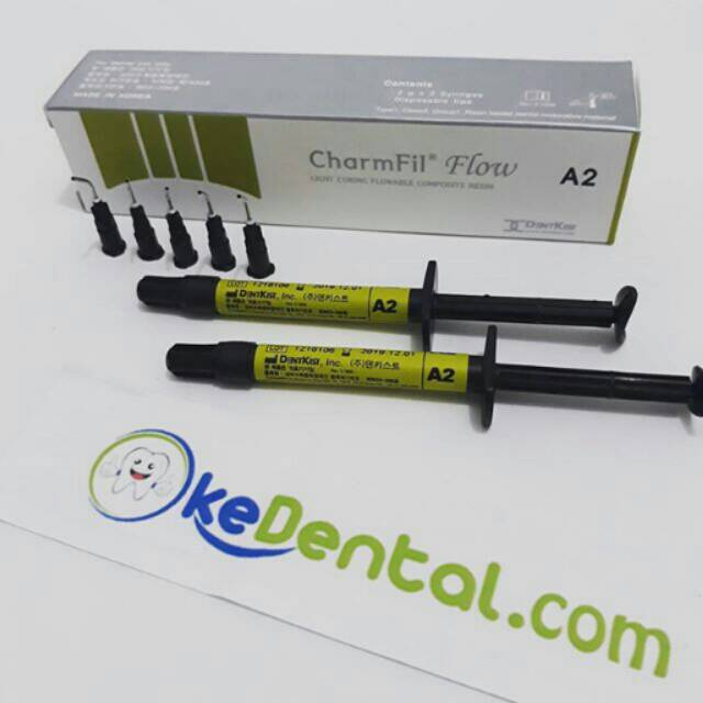 Dental CharmFIl Flow (Light Curing Flowable Compsite Resin) | Shopee ...