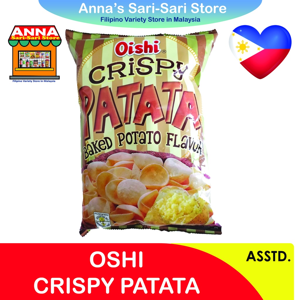 CRISPY PATATA Baked Potato Flavor 85 Grams | Shopee Malaysia