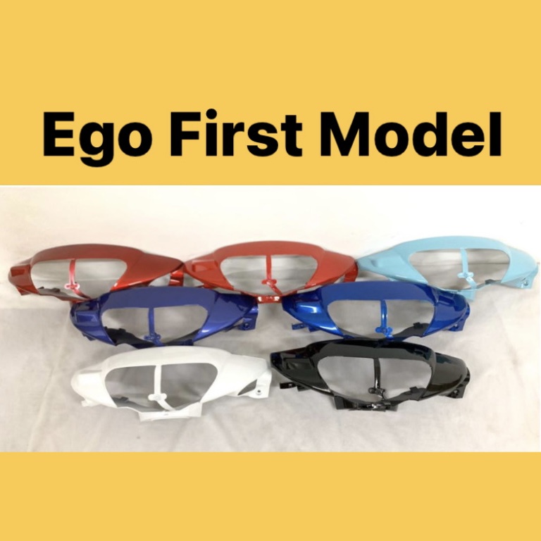 YAMAHA EGO V1 FRONT HANDLE COVER UPPER COVER KAVER LAMPU DEPAN HEAD ...