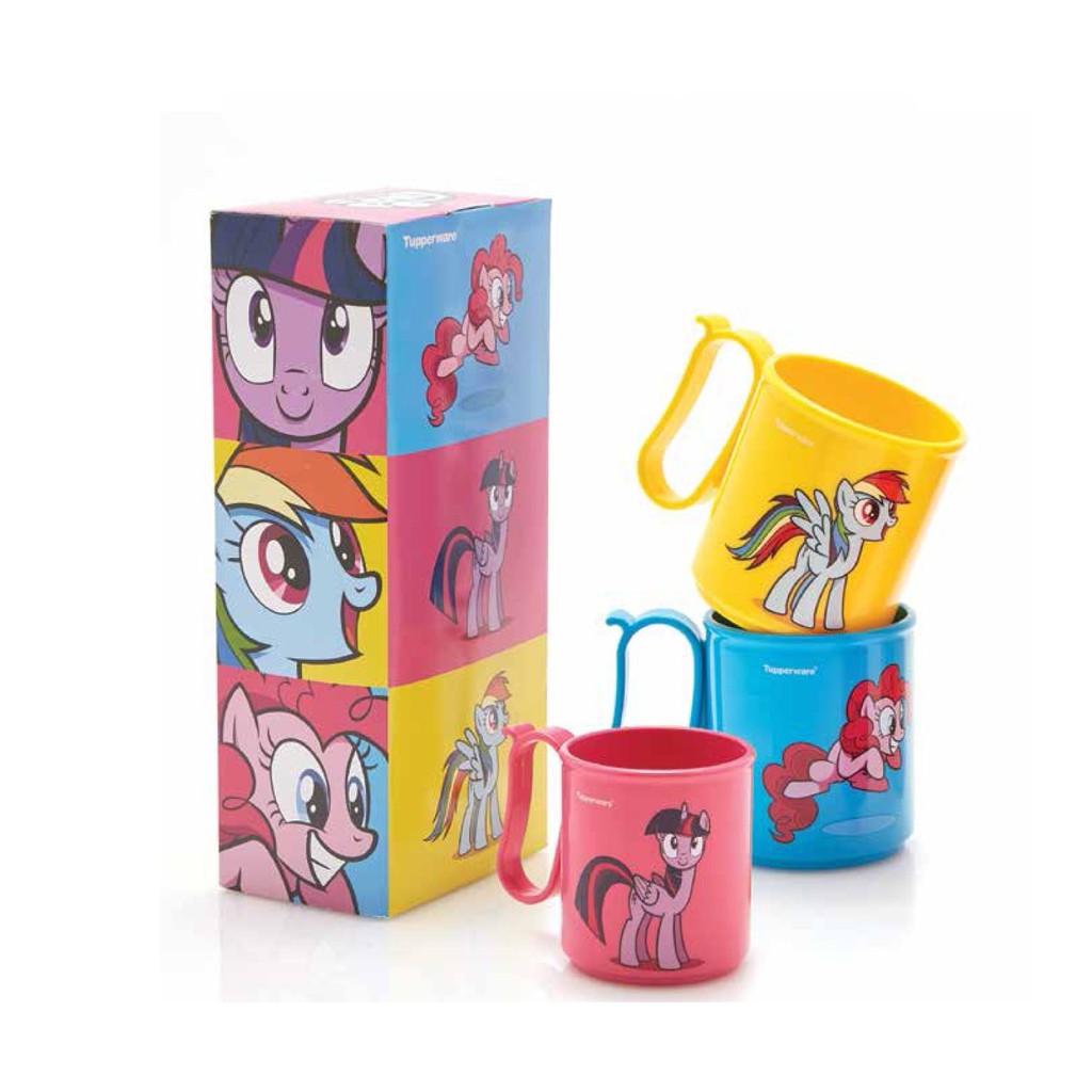 [Limited Edition] My Little Pony Mug (3pcs) 300ml | Shopee Malaysia