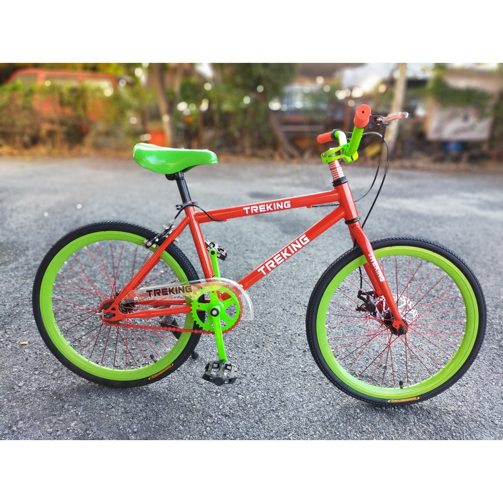 BASIKAL FIXIE 20 INCI TREKING (Bicycle Fixie 20 inch) 2019 | Shopee ...