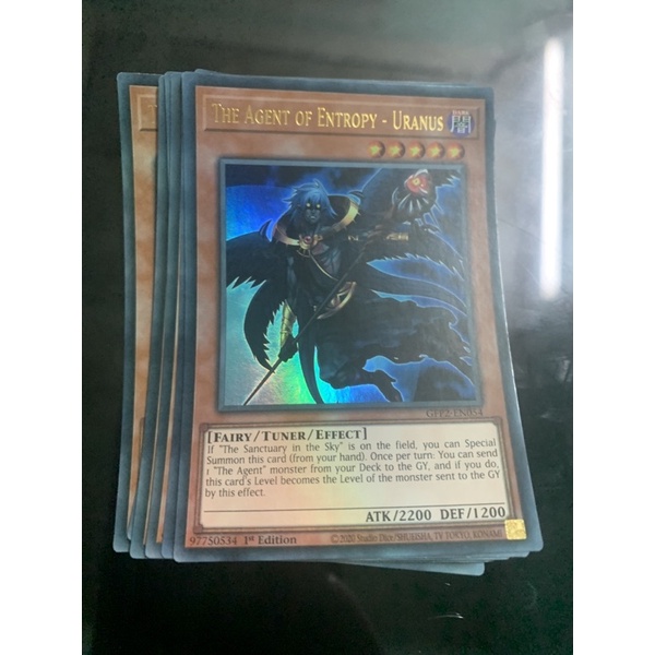 Yugioh post: the agent of entropy-uranus | Shopee Malaysia