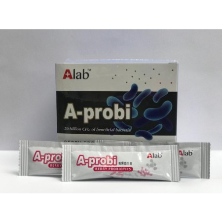 A-Probi Berry Probiotics 50 Billion CFU (5gm x 30 Sachets) | Shopee ...