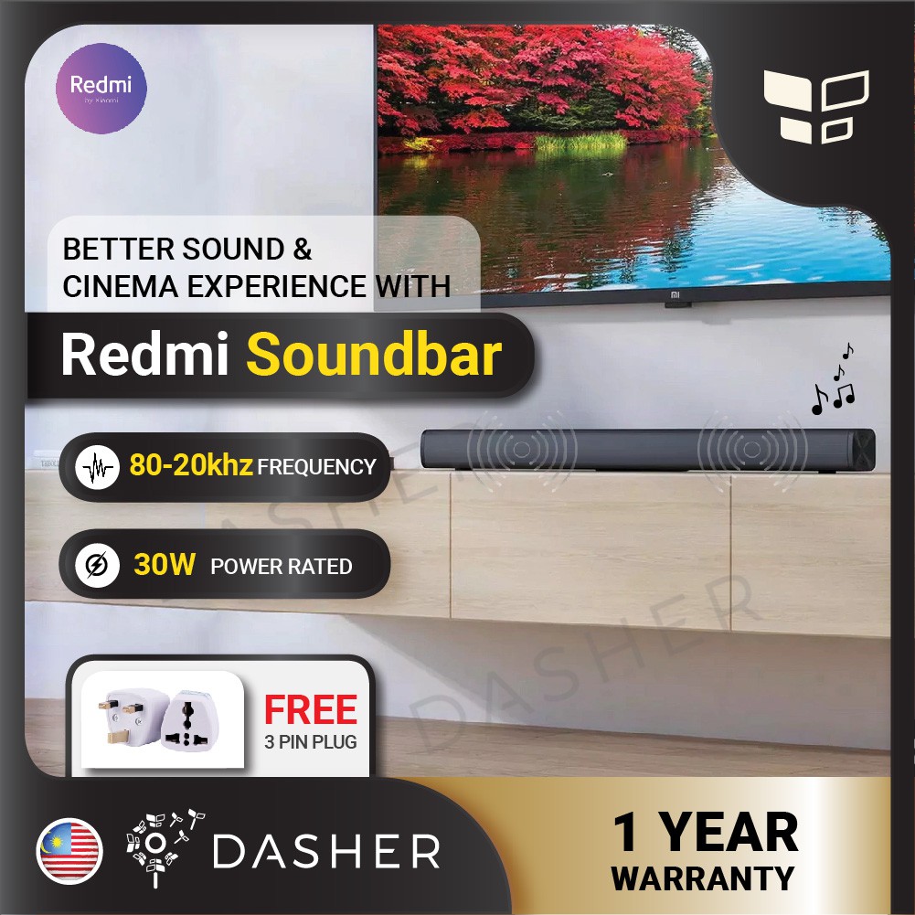 Redmi Wireless Bluetooth Speaker Sound Bar 5.0 | Home Theater Sound CN ...