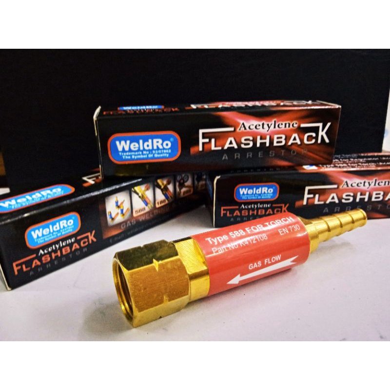 [ WELDRO ] ACETYLENE FLASHBACK Arrestor 588 (FOR TORCH) | Shopee Malaysia
