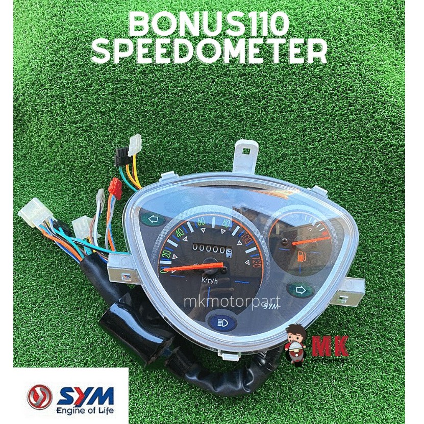 SYM E-BONUS Meter Assy BONUS110 Speedometer Assy EBONUS / E Bonus110 ...