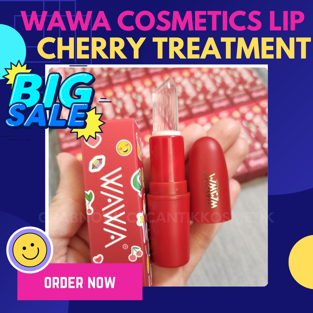 💯ORIGINAL.HQ ️ 🔥READY STOCK🔥 LIP TREATMENT WAWA COSMETICS 🍒 | Shopee Malaysia