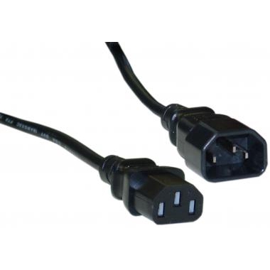 HIGH QUALITY IEC C13 TO C14 1MM 1.5MM POWER CORD EXTENSION CABLE 1.8M/2M/10M | Shopee Malaysia