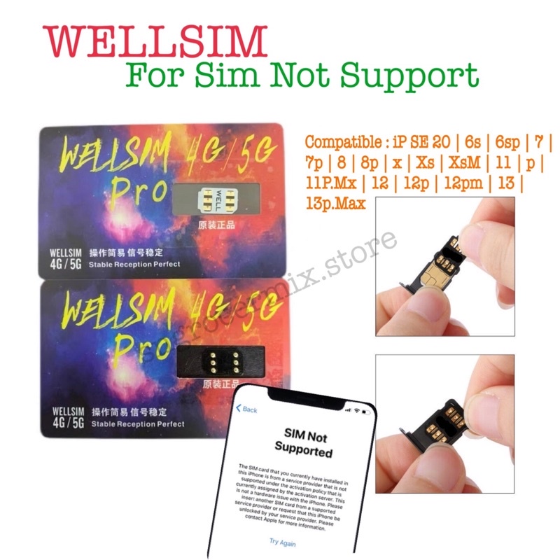 Ultrasnow Wellsim Turbo Sim R Sim IOS 17.1 + | 16.2+ | 16.4+ | 15.3 ...