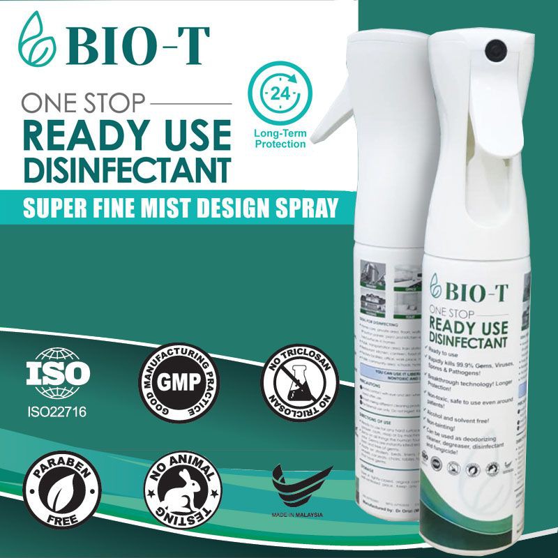BIO-T One-stop Ready Use Disinfectant | Shopee Malaysia
