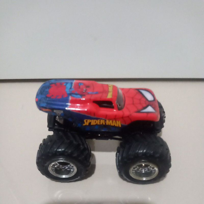 Spider Man Monster Jam Hotwheels Loose Shopee Malaysia