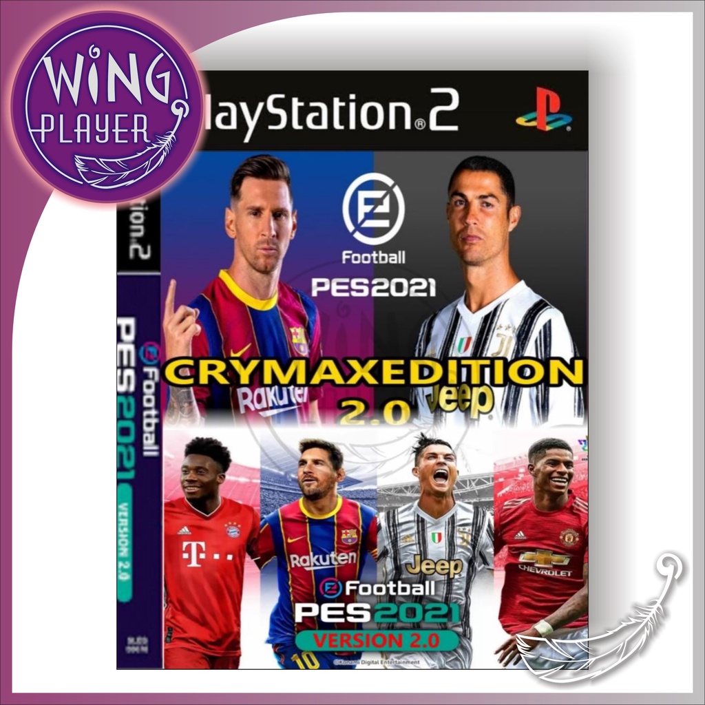 PS2 - eFootball Pro Evolution Soccer 2021 Crymax edition 2.0 | Shopee ...
