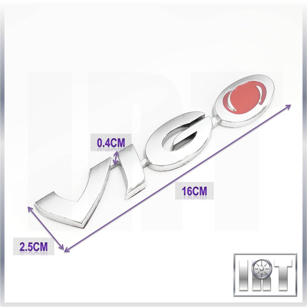 Vigo Toyota Emblem Logo 3D Silver Chrome Plastic Badge 4x4 4WD Off Road ...